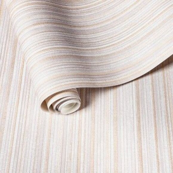Threshold | Wall Decor | Threshold Metallic Grasscloth Wallpaper Linen ...
